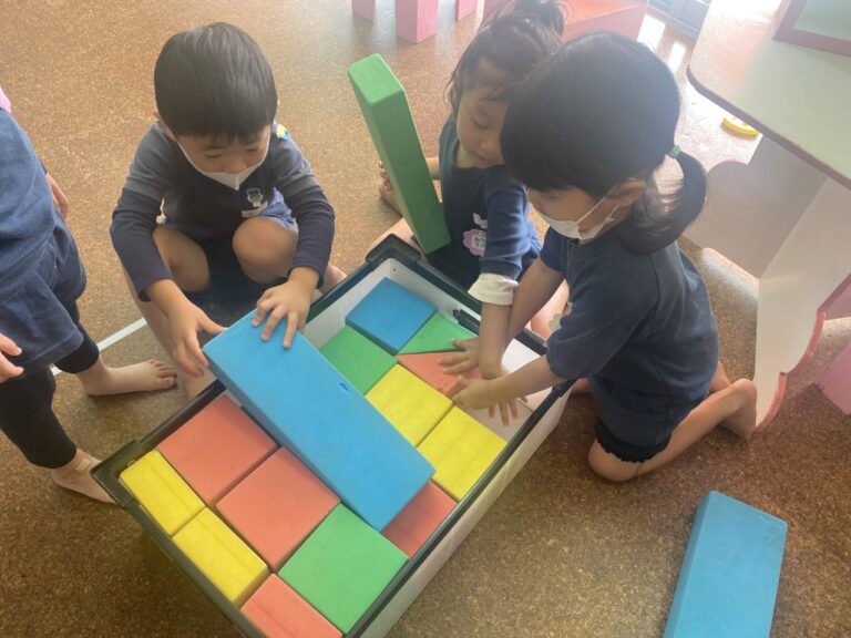 【3歳児桜組】かたち遊び 聖徳大学附属第二幼稚園
